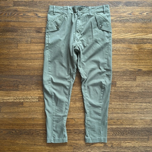 True Religion | Pants | True Religion Olive Green Slim Cotton Stretch ...